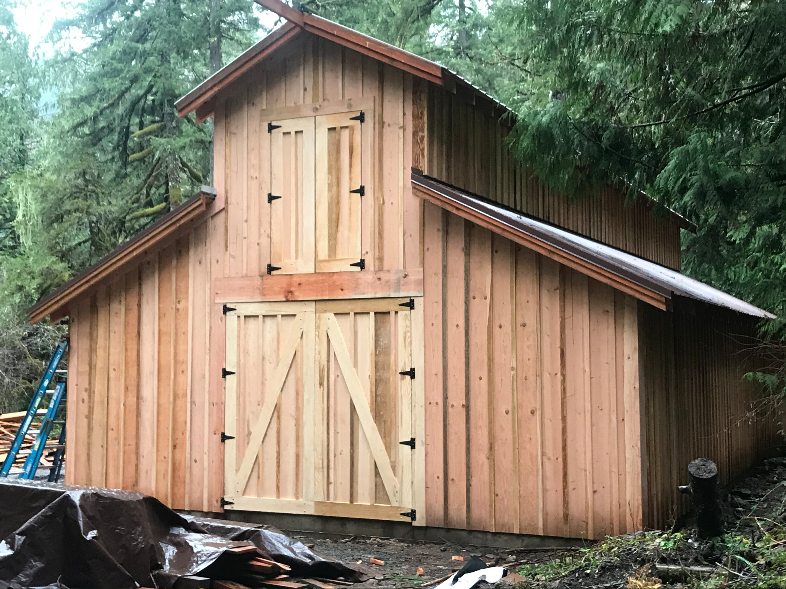 Trout Creek Wilderness Lodge Machine Shed - JCS Construction
